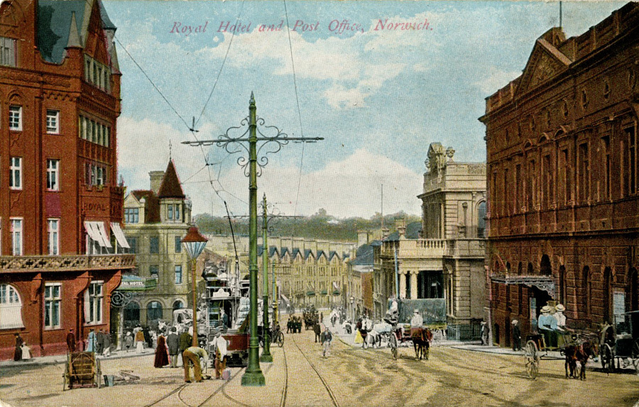 Building Prince of Wales Road Norwich Heritage photo album changing ...